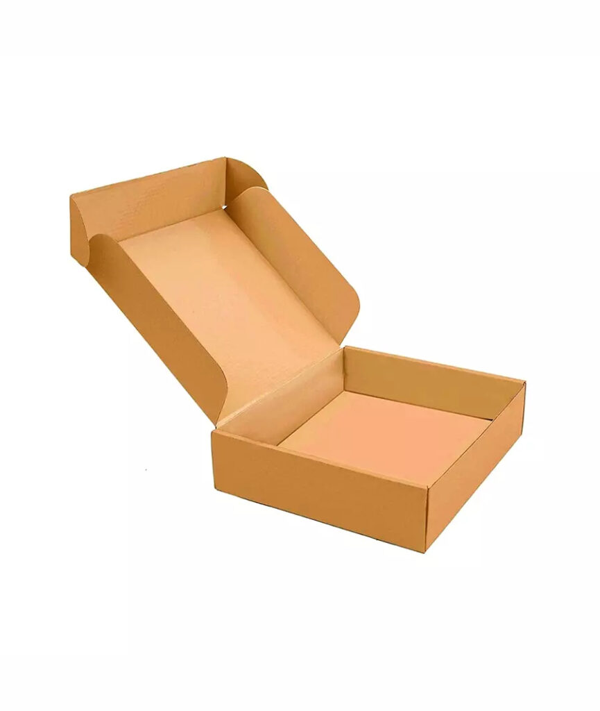 Eco-friendly 3 ply self locking corrugated box for ecommerce packaging ...