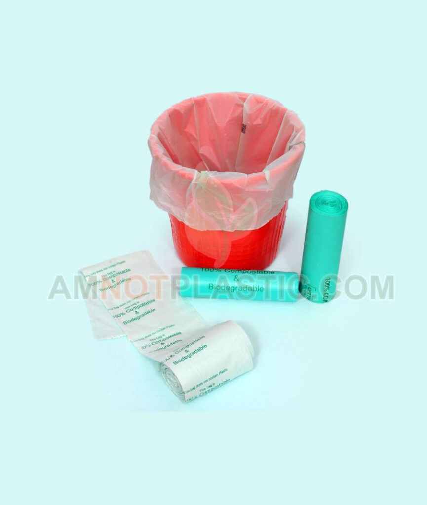 Eco-friendly compostable and biodegradable garbage cover in roll – amnotplastic